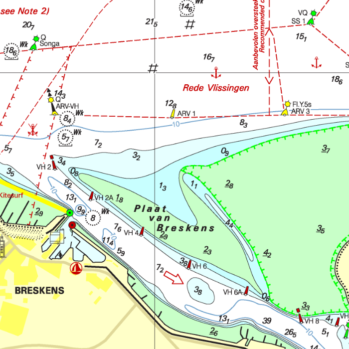 Digitale Seekarte Westerschelde Niederlande DKW 1803 | Sportboot-Shop